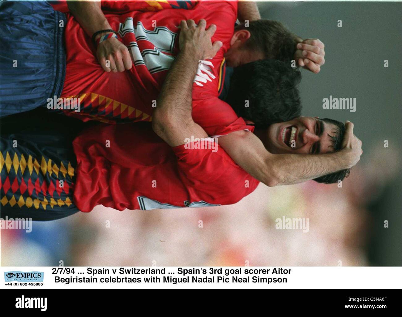 Soccer world cup 94 spain hi-res stock photography and images - Alamy