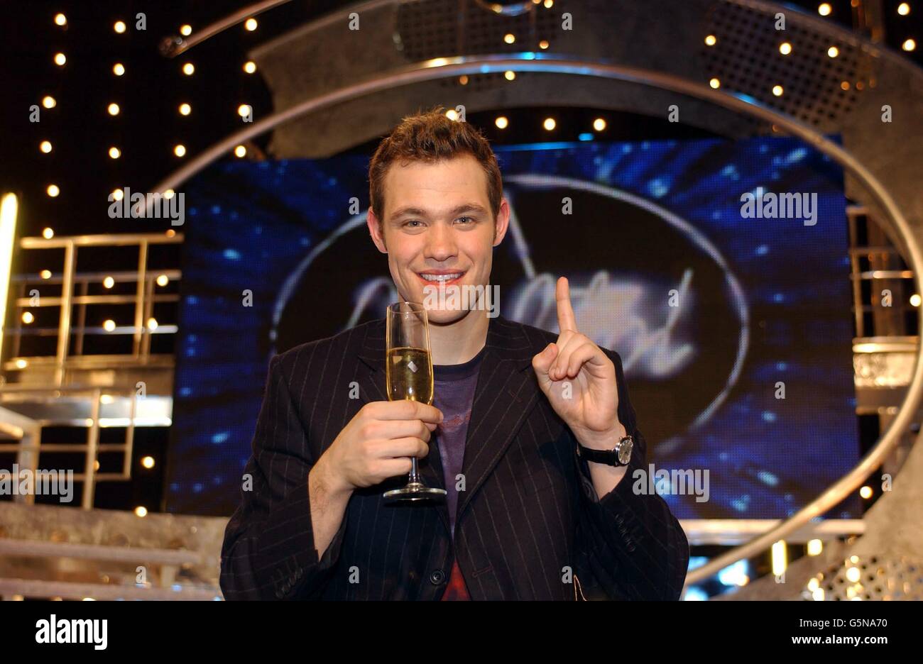 Pop Idol Winner Will Stock Photo - Alamy