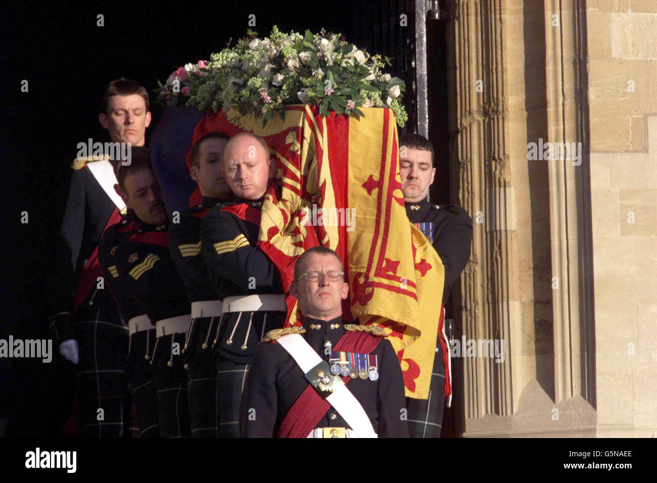 Princess Margaret's Funeral Stock Photo - Alamy