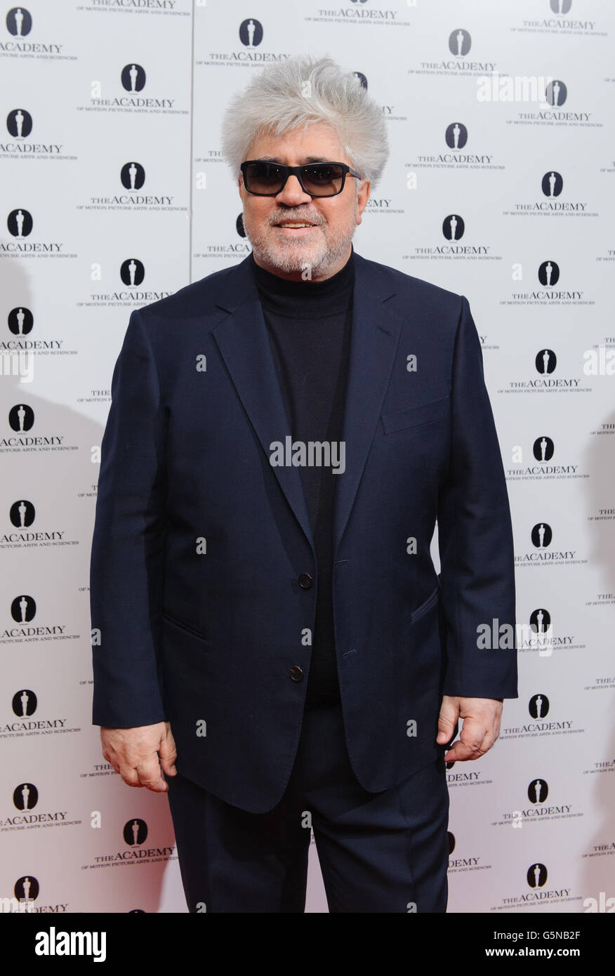 Director Pedro Almodovar arriving at the Academy of Motion Picture Arts ...