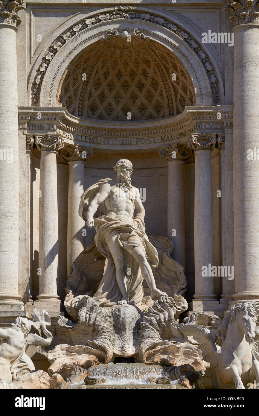 Trevi Fountain Neptune
