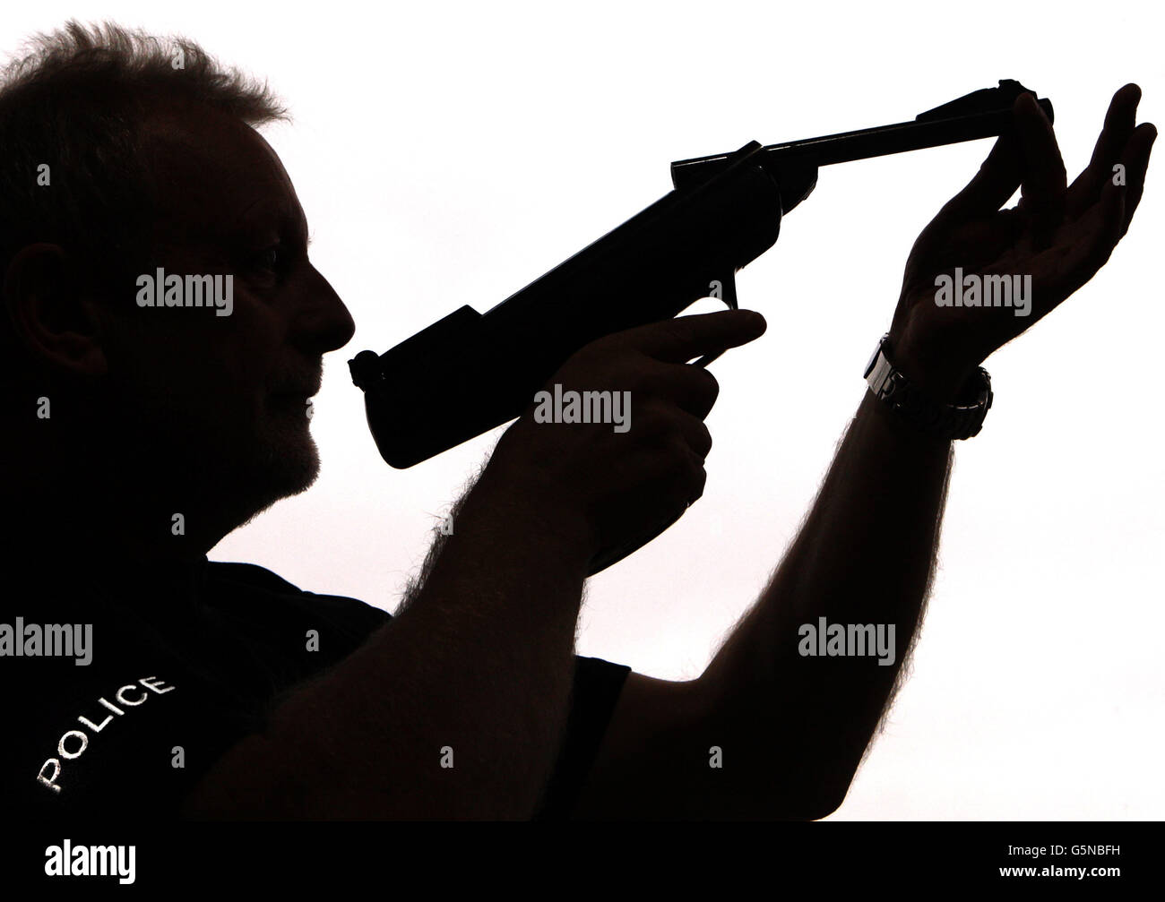 A police officer looks on hi-res stock photography and images - Alamy