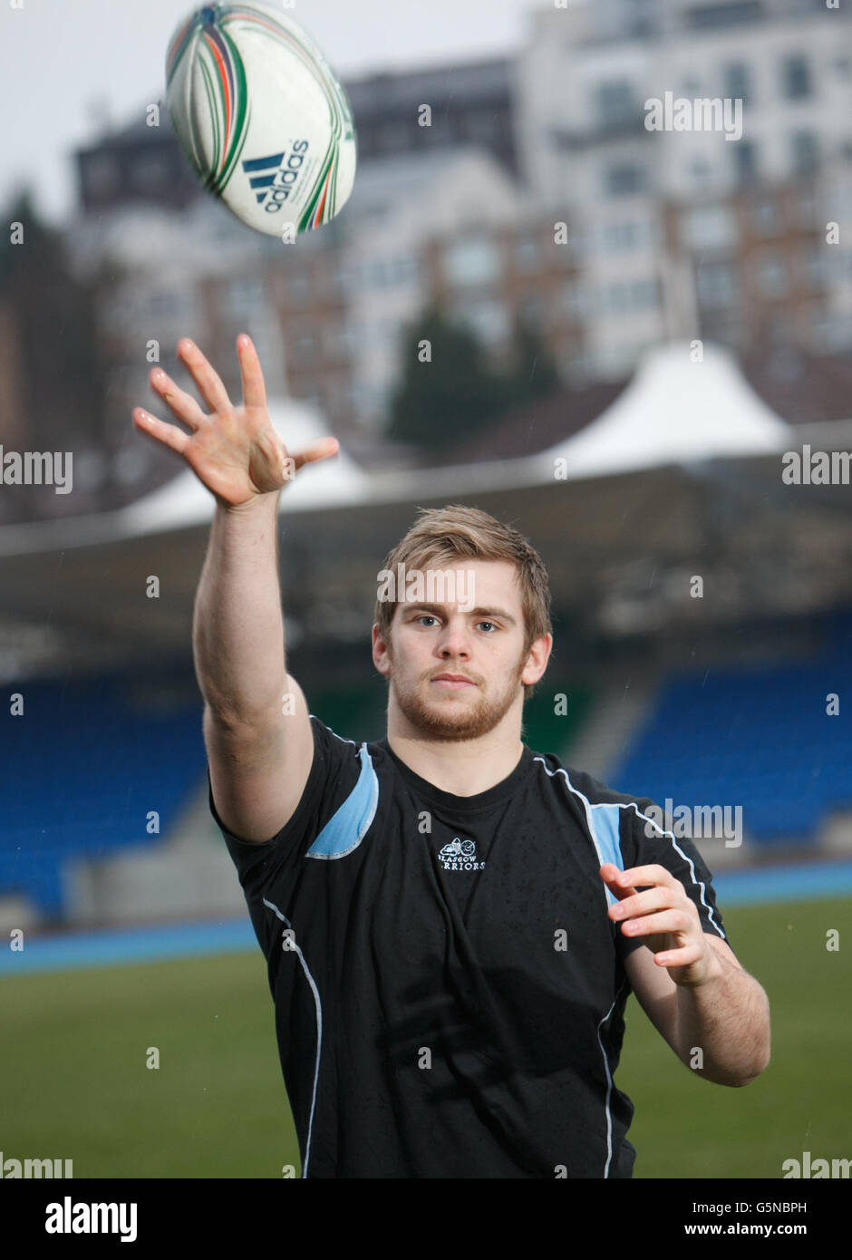 Glasgow Warriors' Pat MacArthur during the Glasgow Warriors Heineken ...