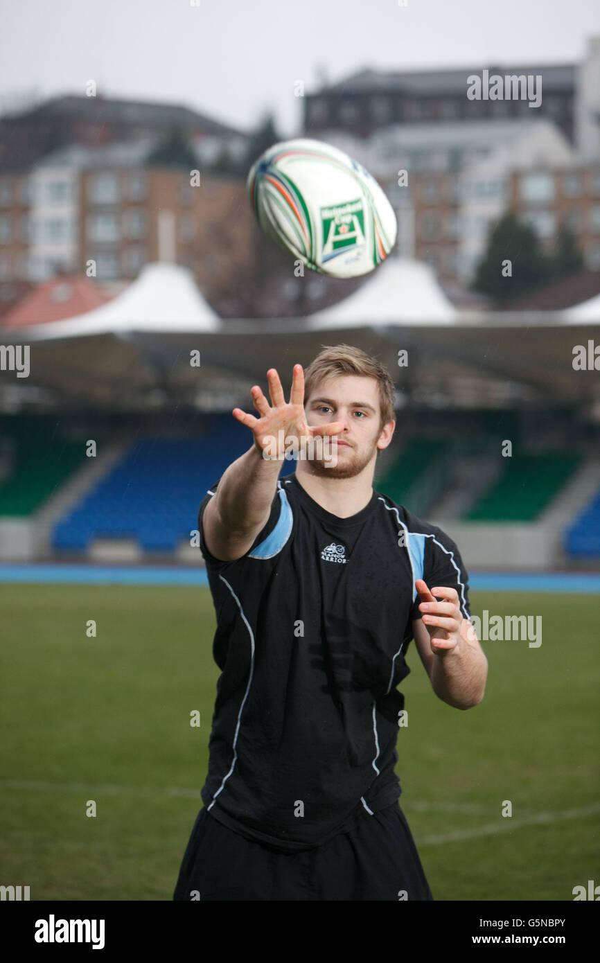 Glasgow Warriors' Pat MacArthur during the Glasgow Warriors Heineken ...