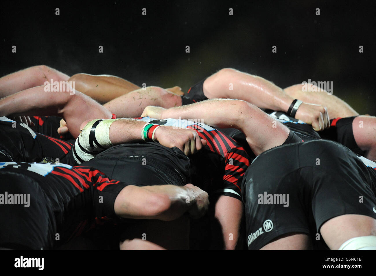 Scrummage gv general view hi-res stock photography and images - Alamy