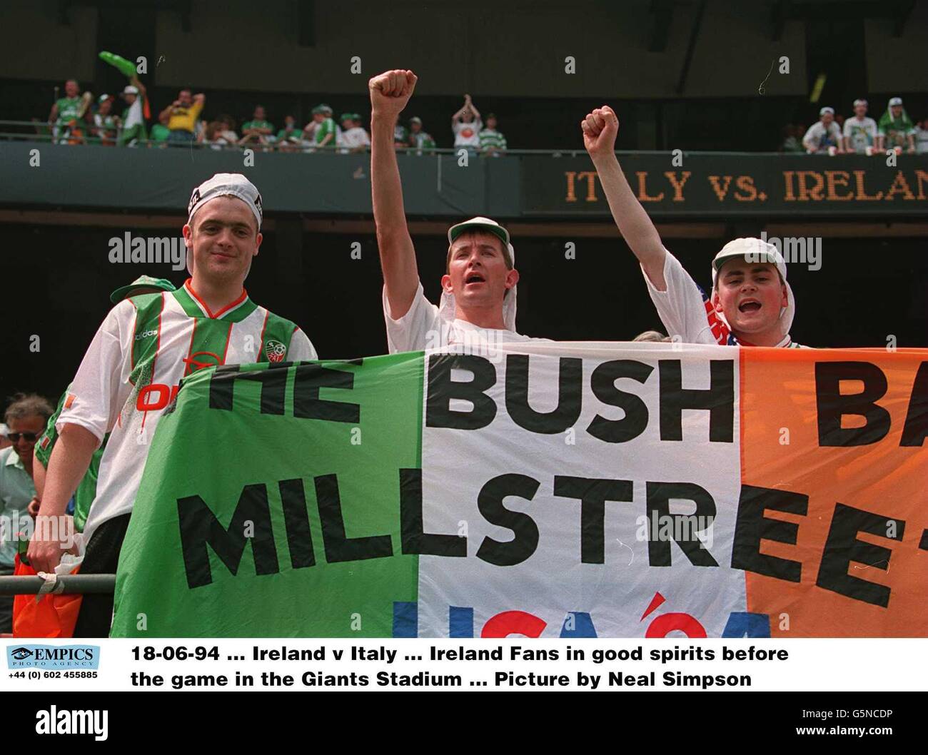 18 ireland v italy soccer world cup 94 hi-res stock photography and ...