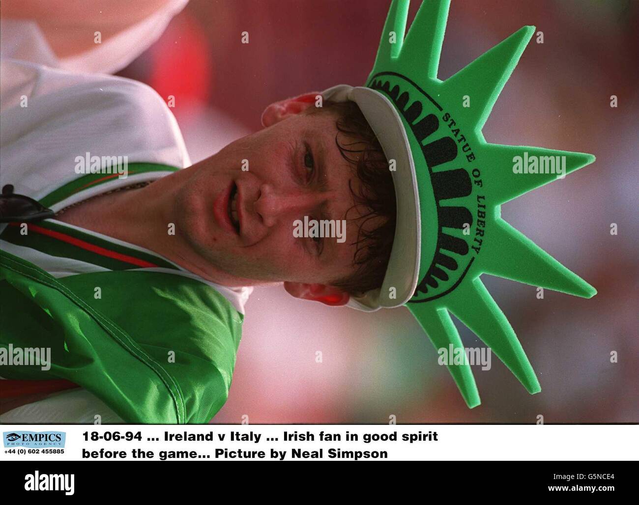 18 ireland v italy soccer world cup 94 hi-res stock photography and ...