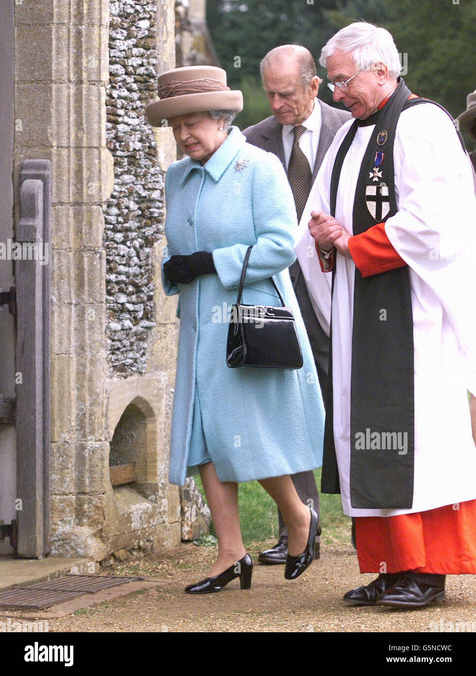 Royal Sunday Service/ Queen Stock Photo - Alamy