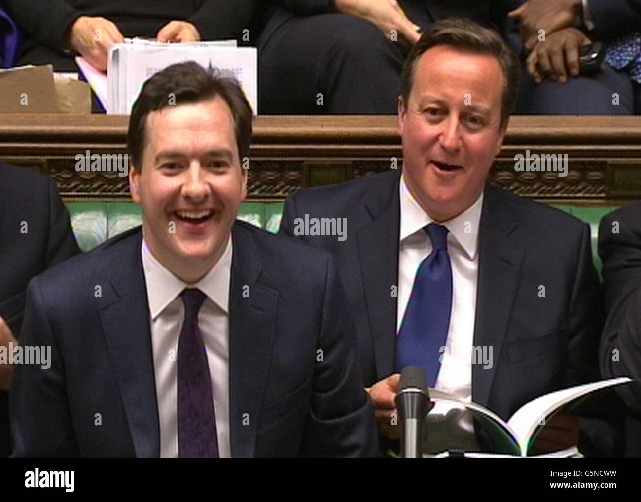 Ed balls george osborne hi-res stock photography and images - Alamy