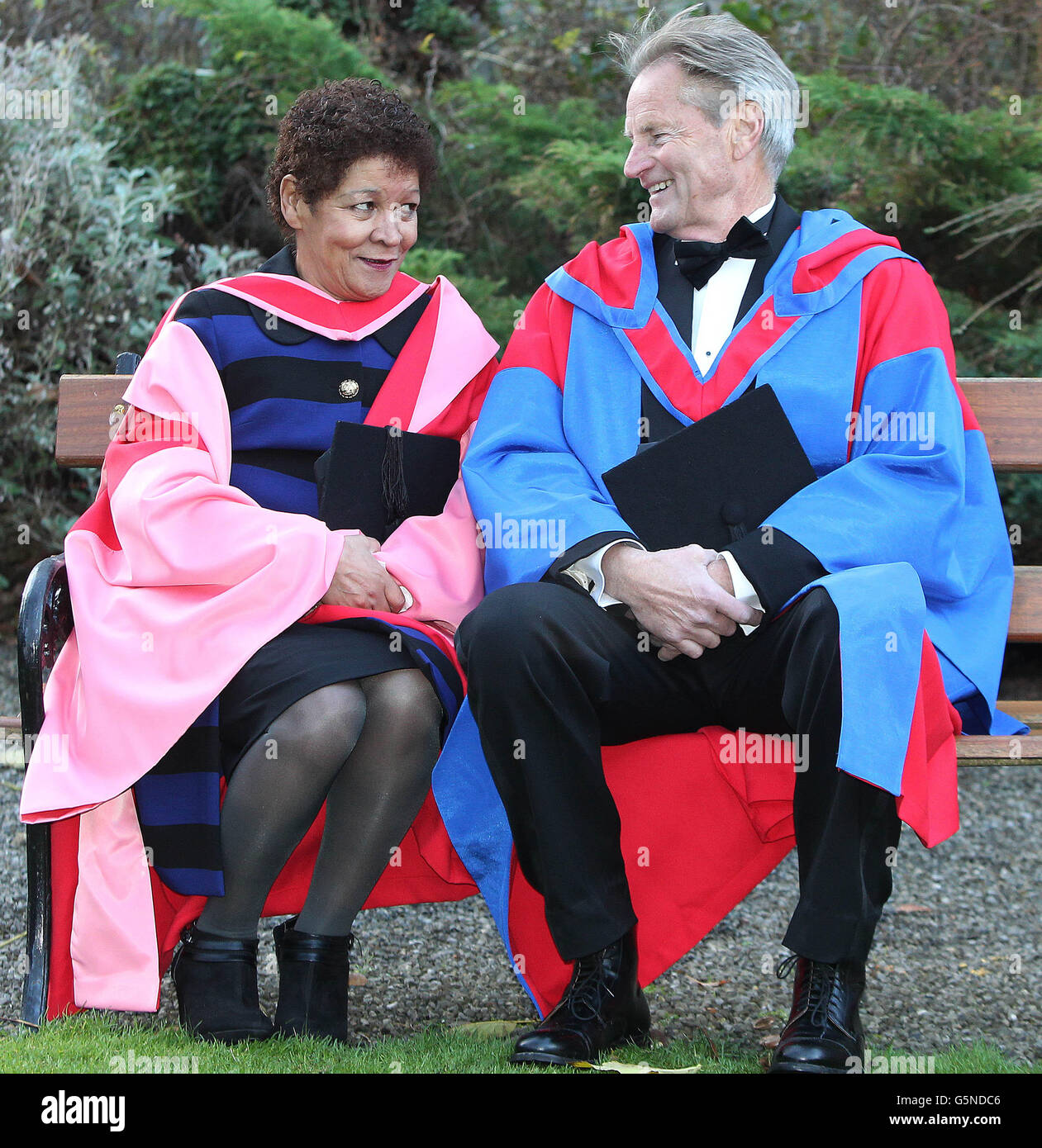 L-R Clerical Abuse Campaigner Christine Buckley and Playwright Sam ...
