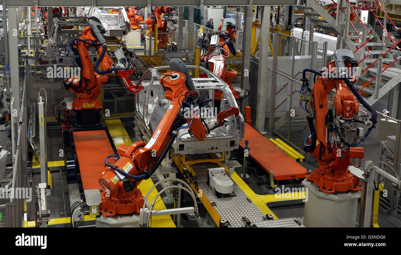 JLR factory in Solihull Stock Photo - Alamy