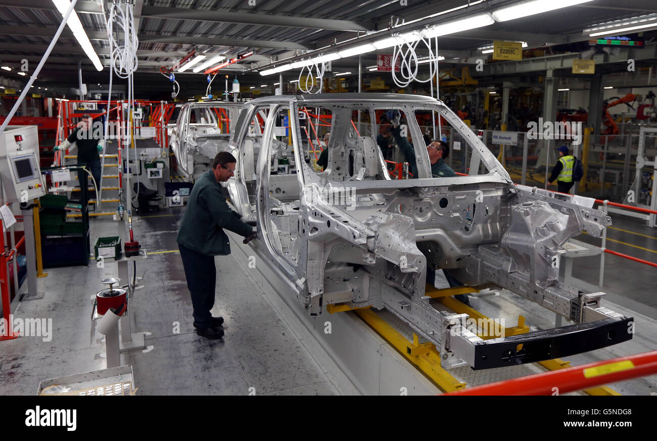 JLR factory in Solihull Stock Photo - Alamy