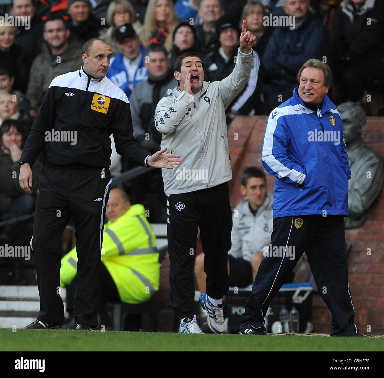 Leeds united manager neil warnock hi-res stock photography and images ...