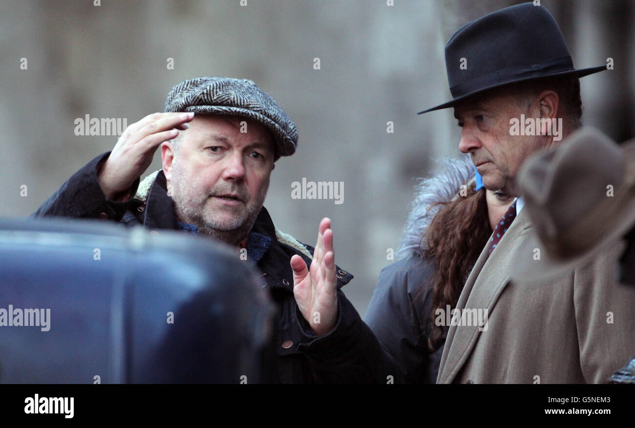 Foyles War filming - Dublin Stock Photo - Alamy