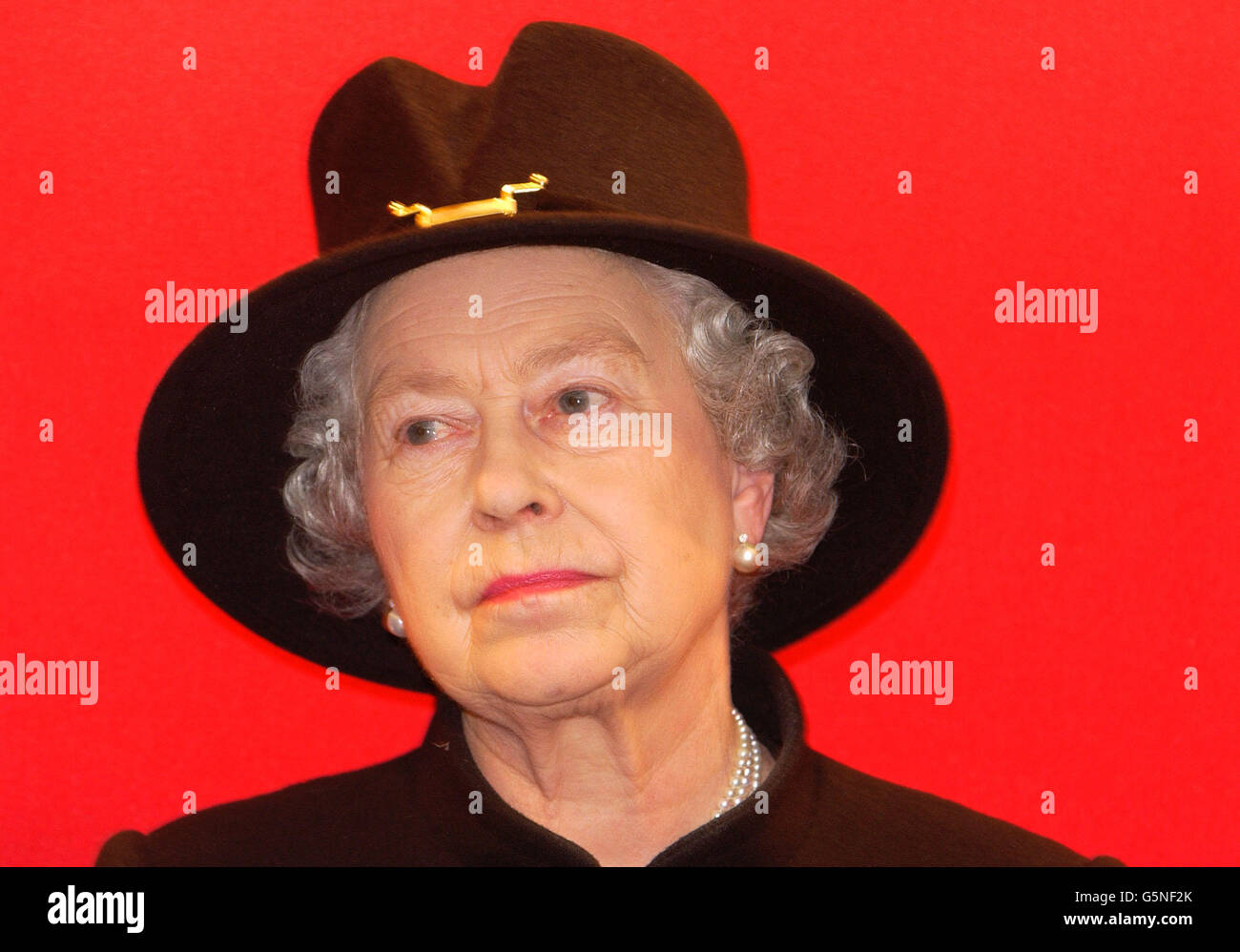 The Queen at Booth House Stock Photo - Alamy