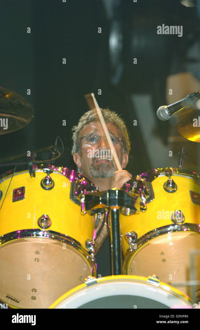 Eddie Jordan, head of the Formula One Jordan team performs on stage ...