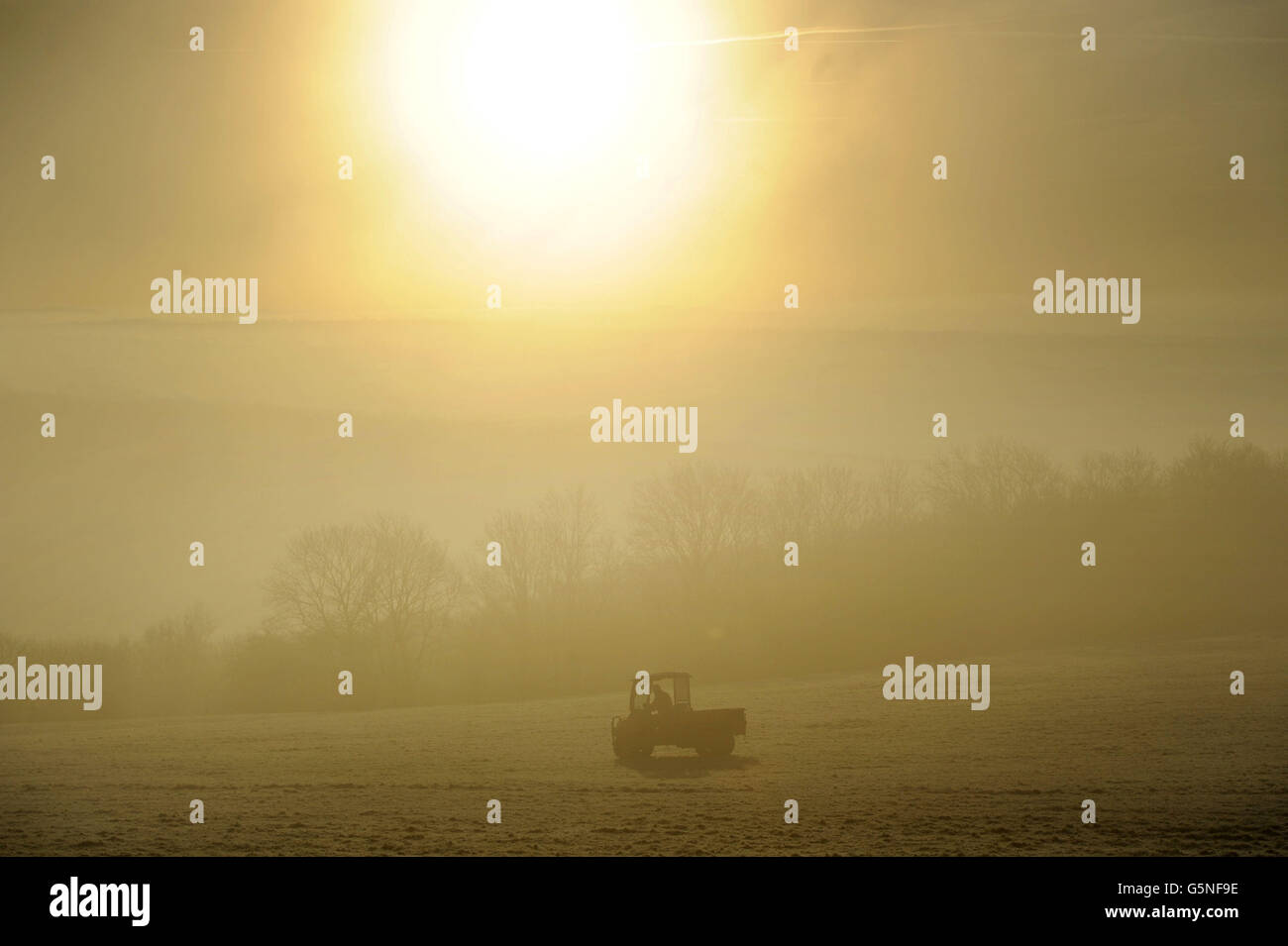 Winter weather December 11th Stock Photo - Alamy
