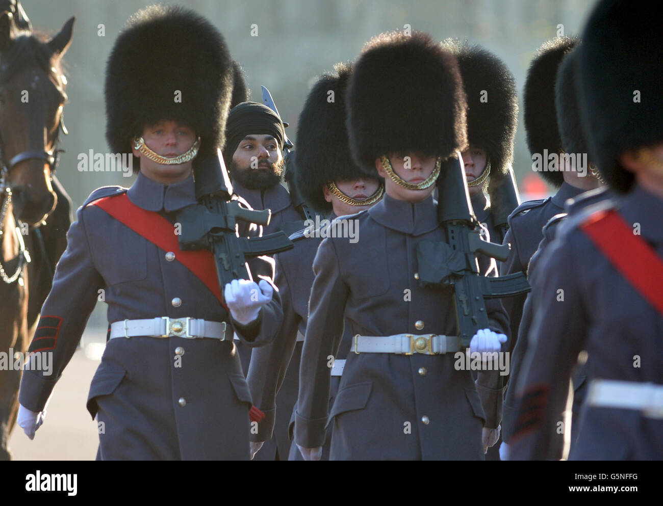 Changing of the Guard Stock Photo - Alamy