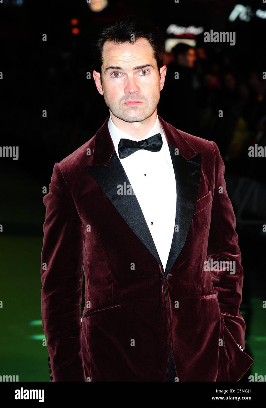 Jimmy Carr arriving for the UK Premiere of The Hobbit: An Unexpected ...