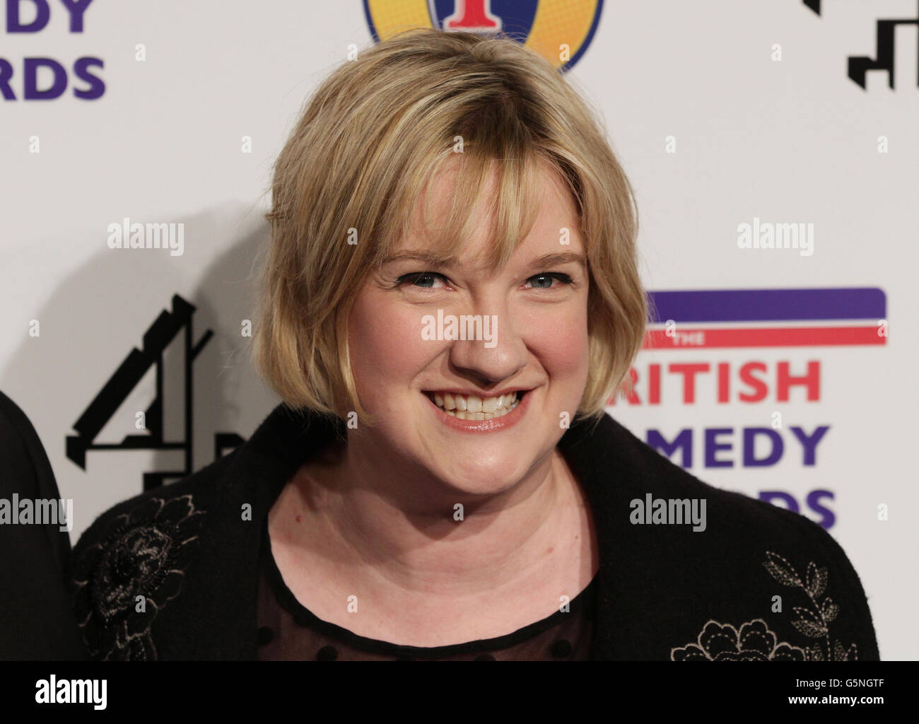 Sarah millican arriving for the uk comedy awards hi-res stock ...