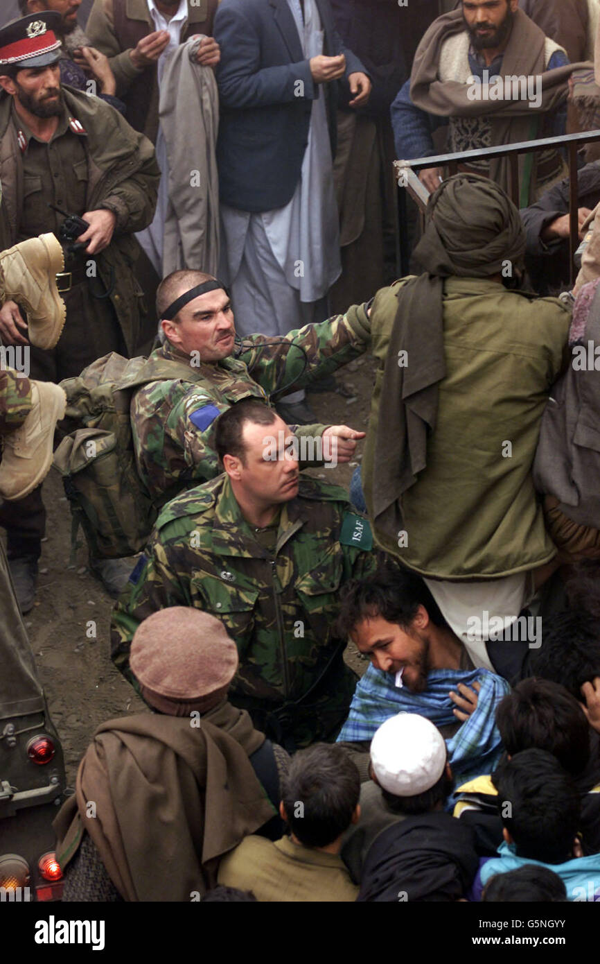 Afghan crowd trouble Stock Photo - Alamy