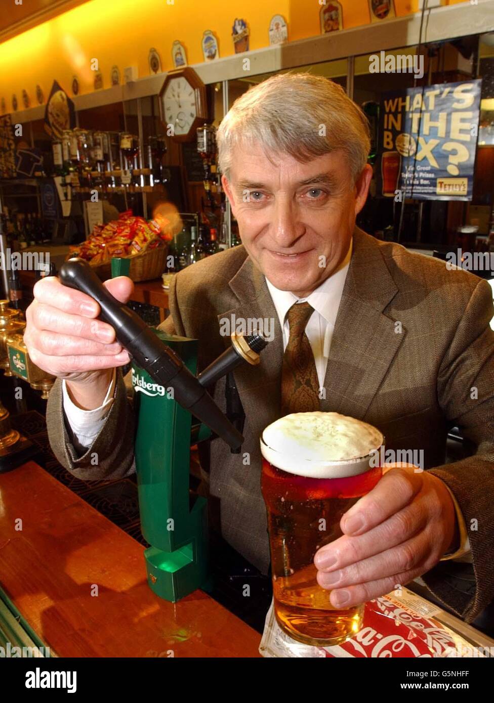 The Perfect Pint Stock Photo - Alamy