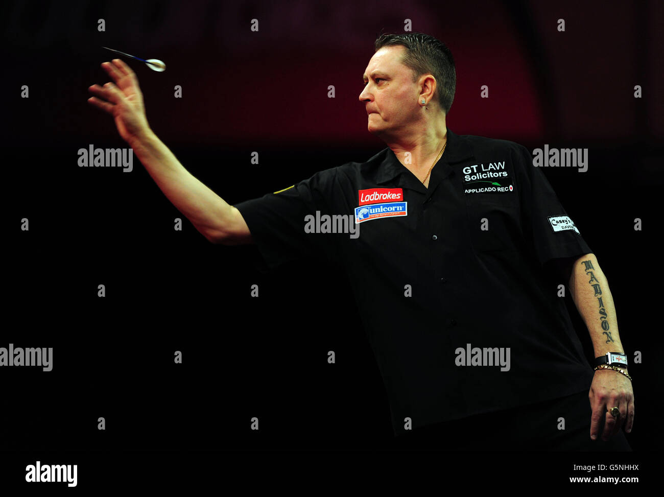 Englands kevin painter during the world championships at alexandra ...