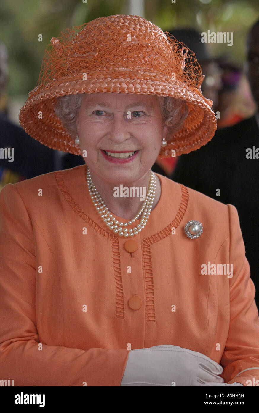 Queen elizabeth ii visit jamaica hi-res stock photography and images ...