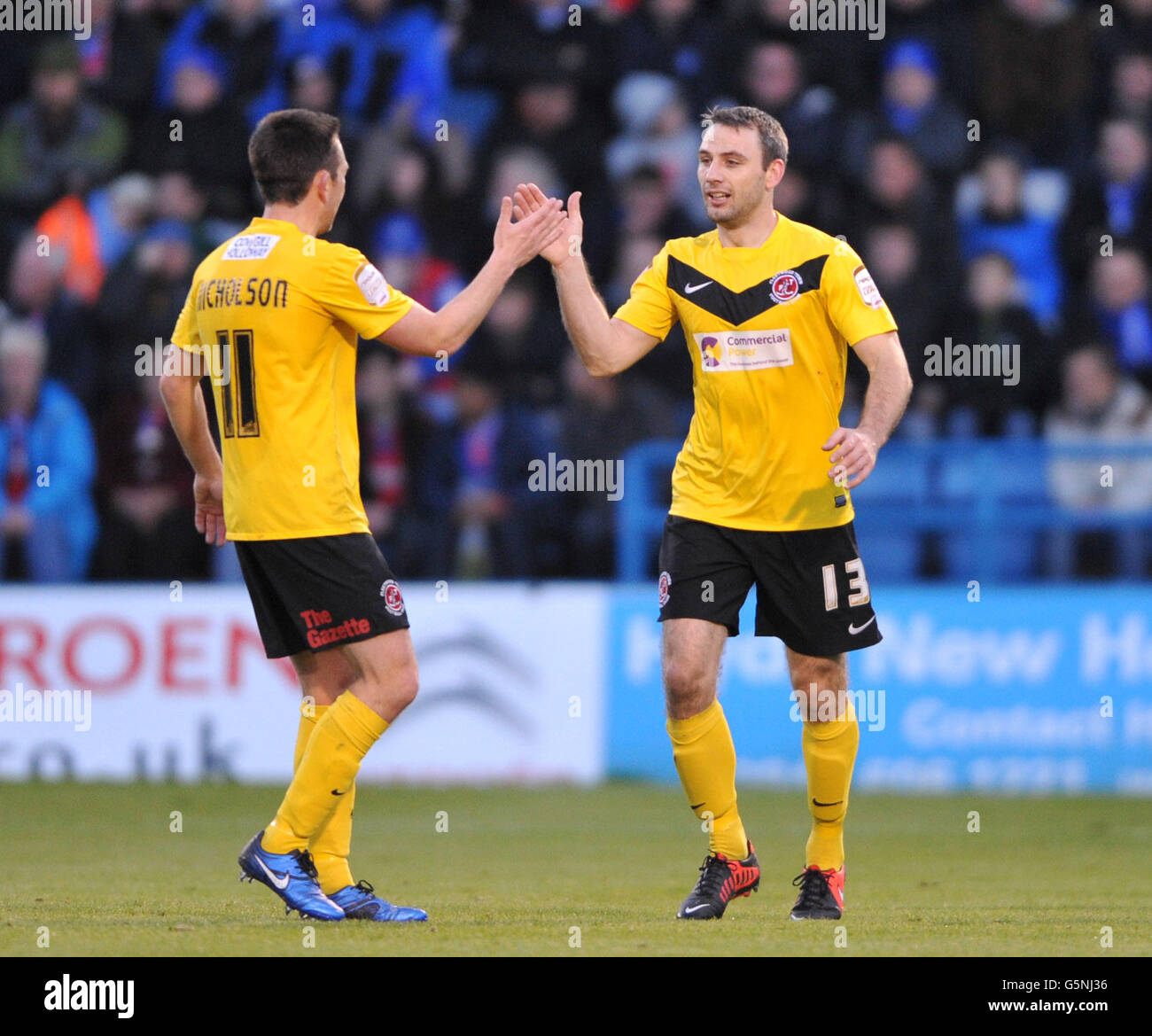 Soccer football league two gillingham fleetwood town mems priestfield ...