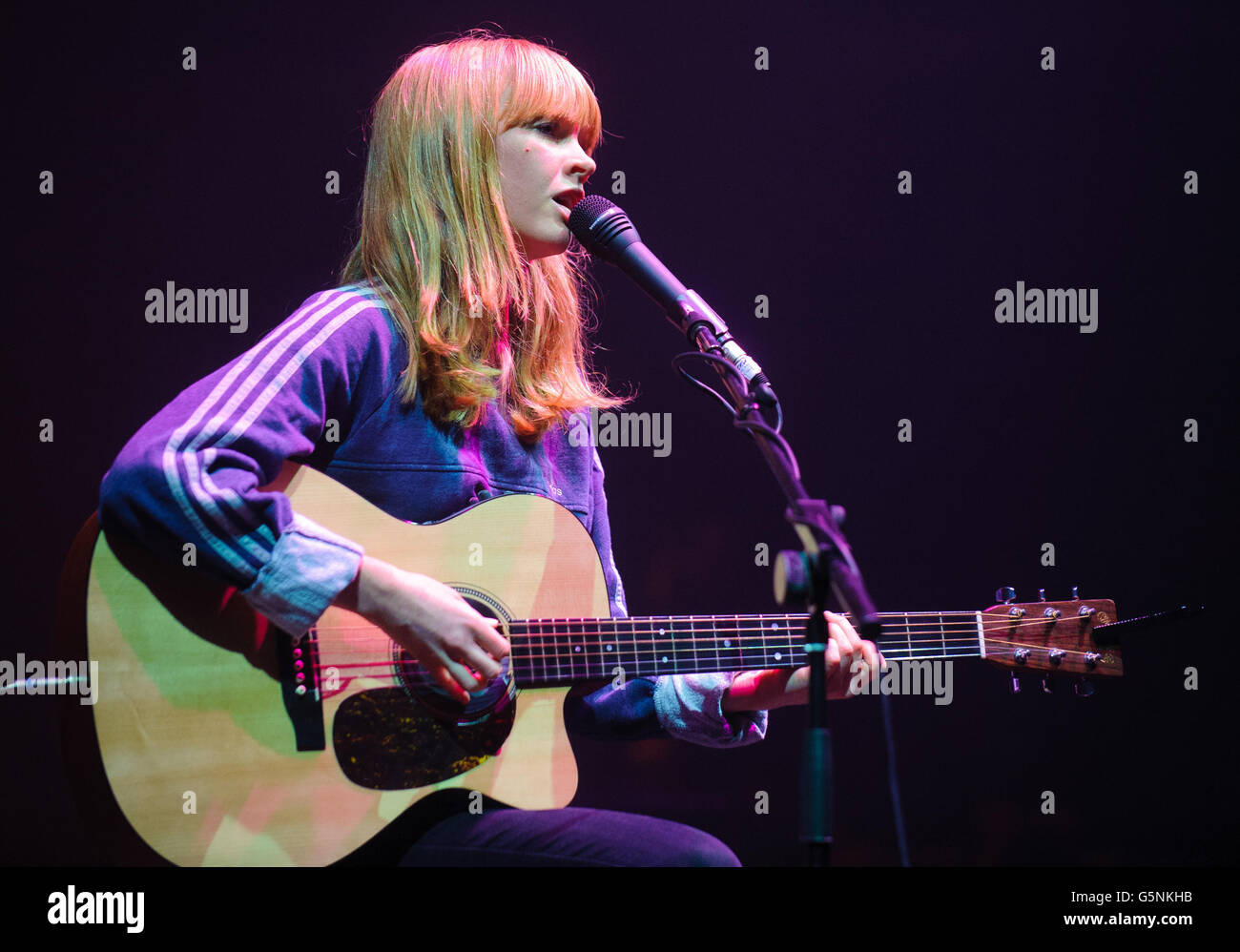 Lucy Rose performs at the XFM Winter Wonderland, at the O2 Brixton ...