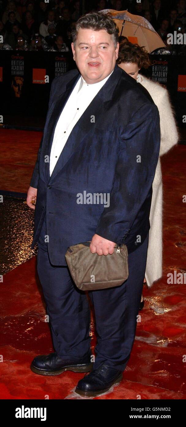 ORANGE BAFTAS Robbie Coltrane Stock Photo - Alamy