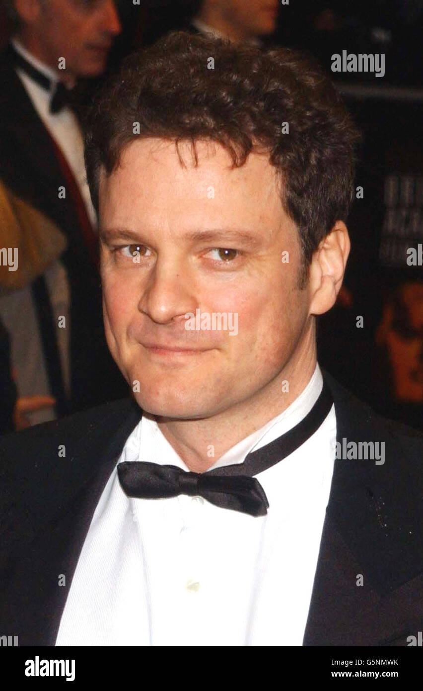 Actor Colin Firth arrives for the Orange British Academy Film Awards at ...