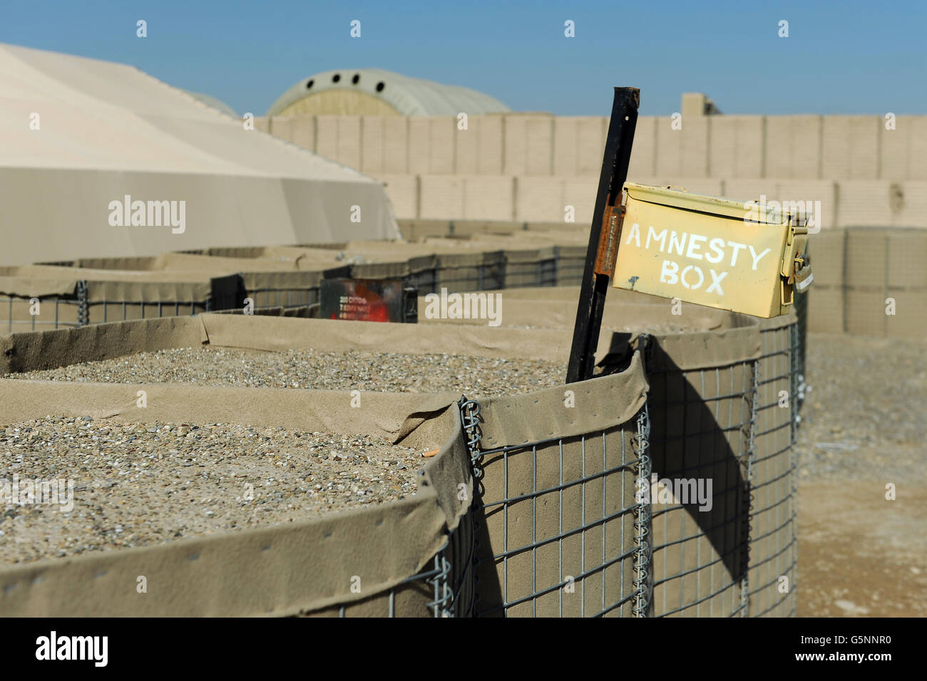 Hesco bastion hi-res stock photography and images - Alamy