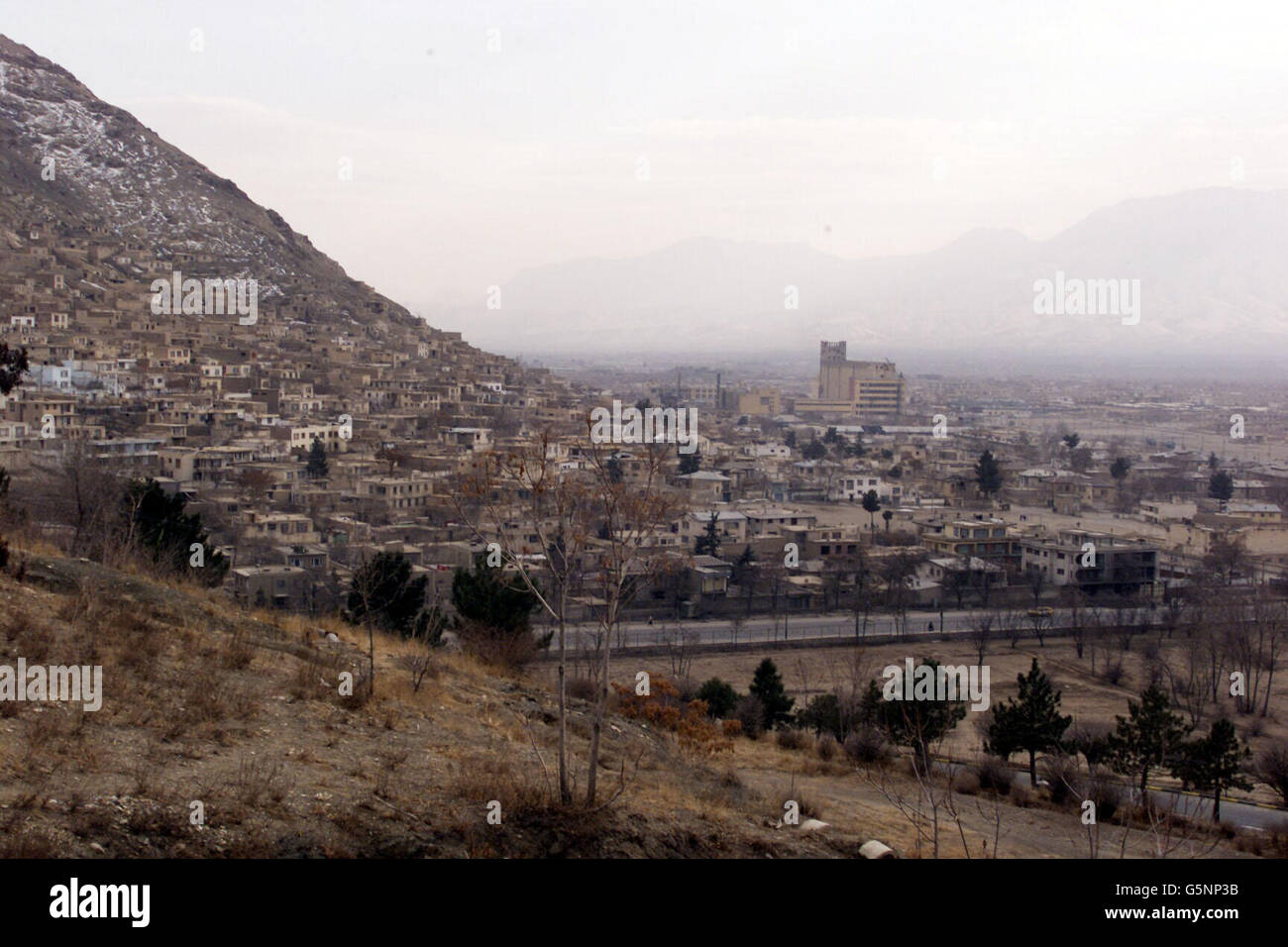 Kabul Afghanistan. A view of Kabul, capital of Afghanistan Stock Photo ...