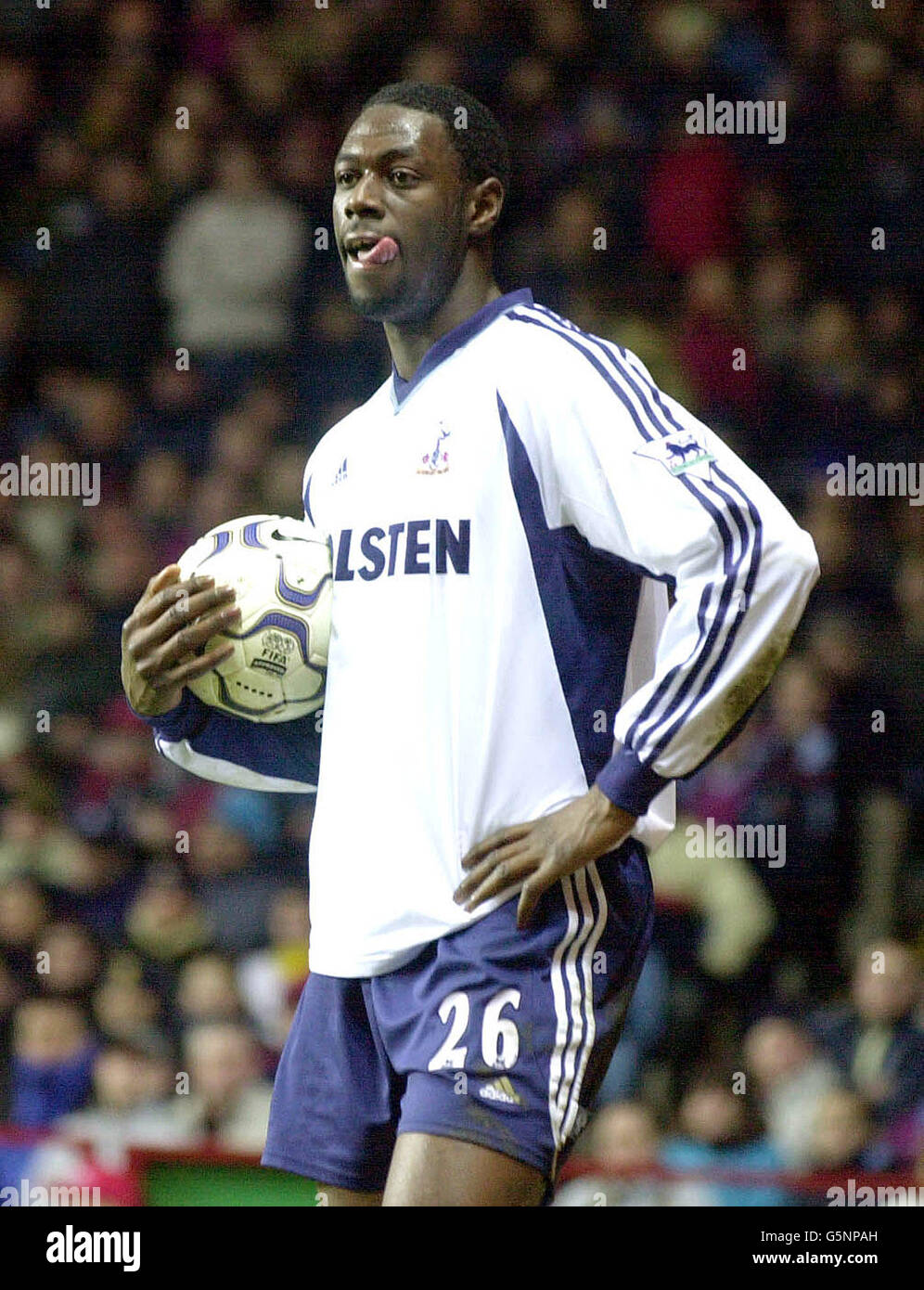 Tottenham Hotspur's Ledley King during the F.A. Barclaycard Premiership ...