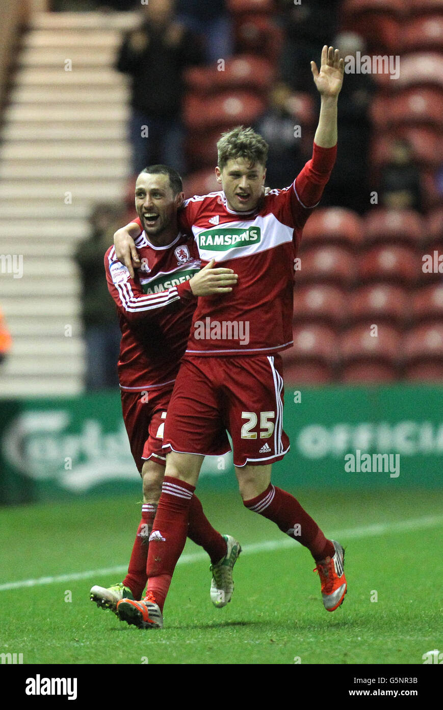 Middlesbroughs adam reach hi-res stock photography and images - Alamy