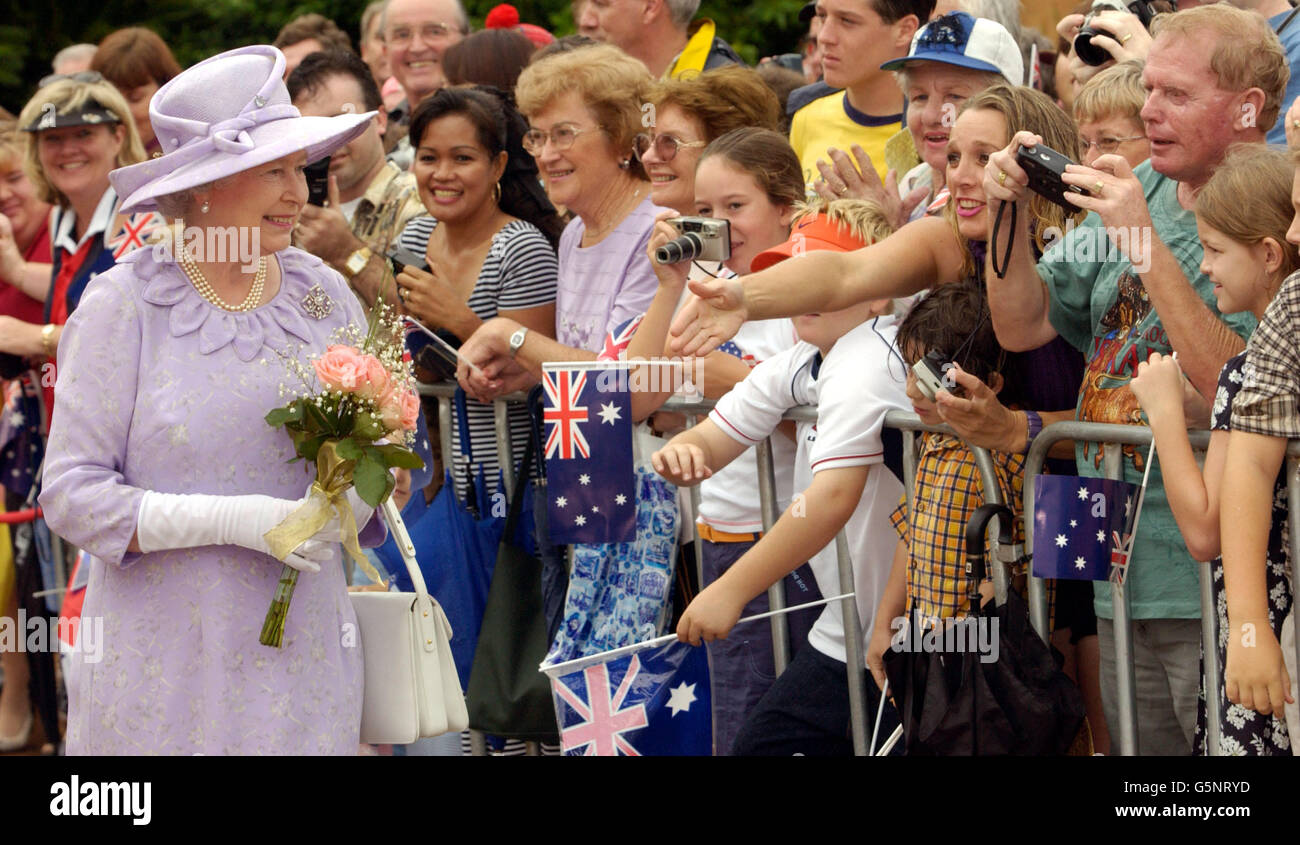 Royalty - Queen Elizabeth II Visit to Australia Stock Photo - Alamy
