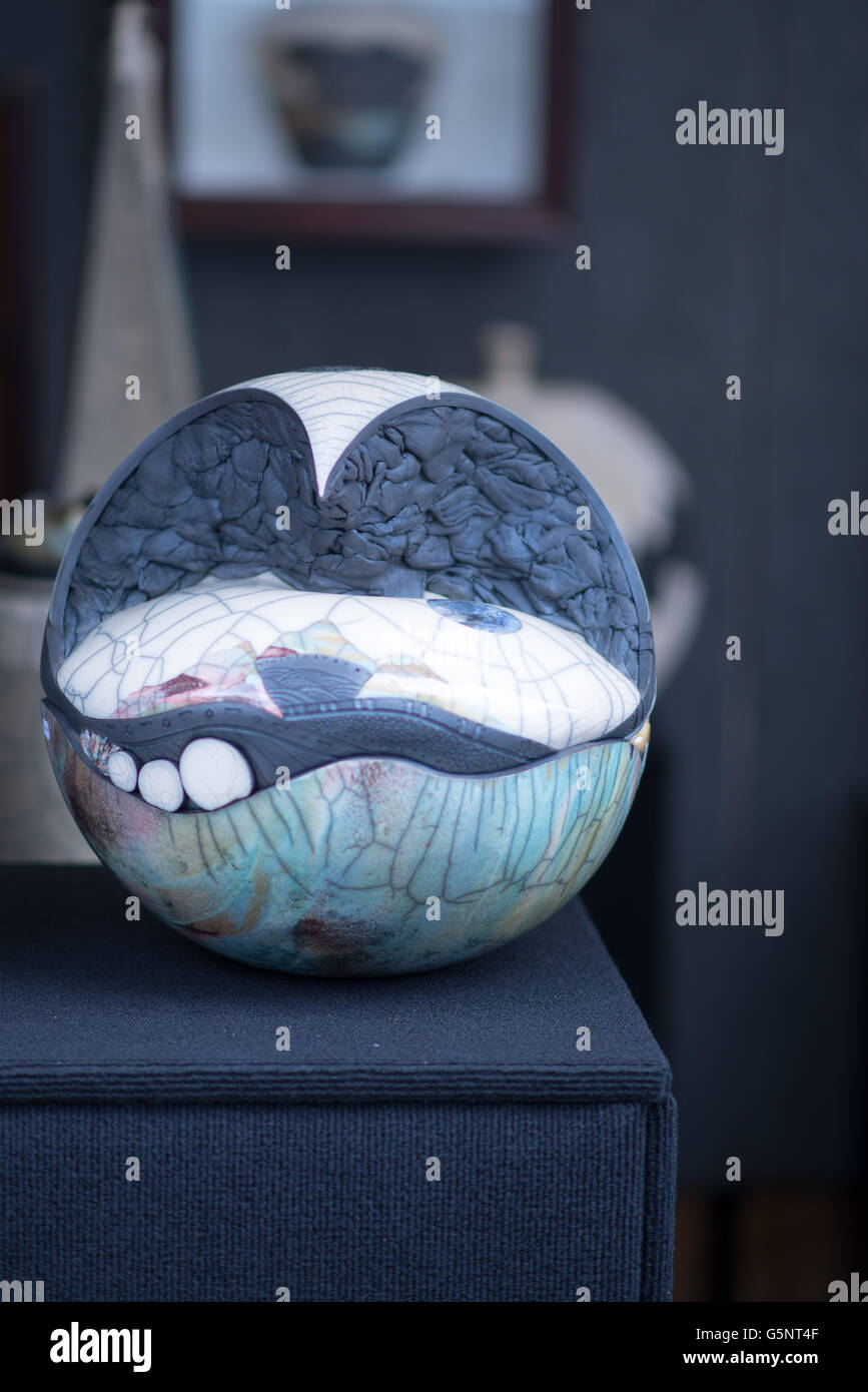 Reflective Sphere with an interesting reflection Stock Photo - Alamy