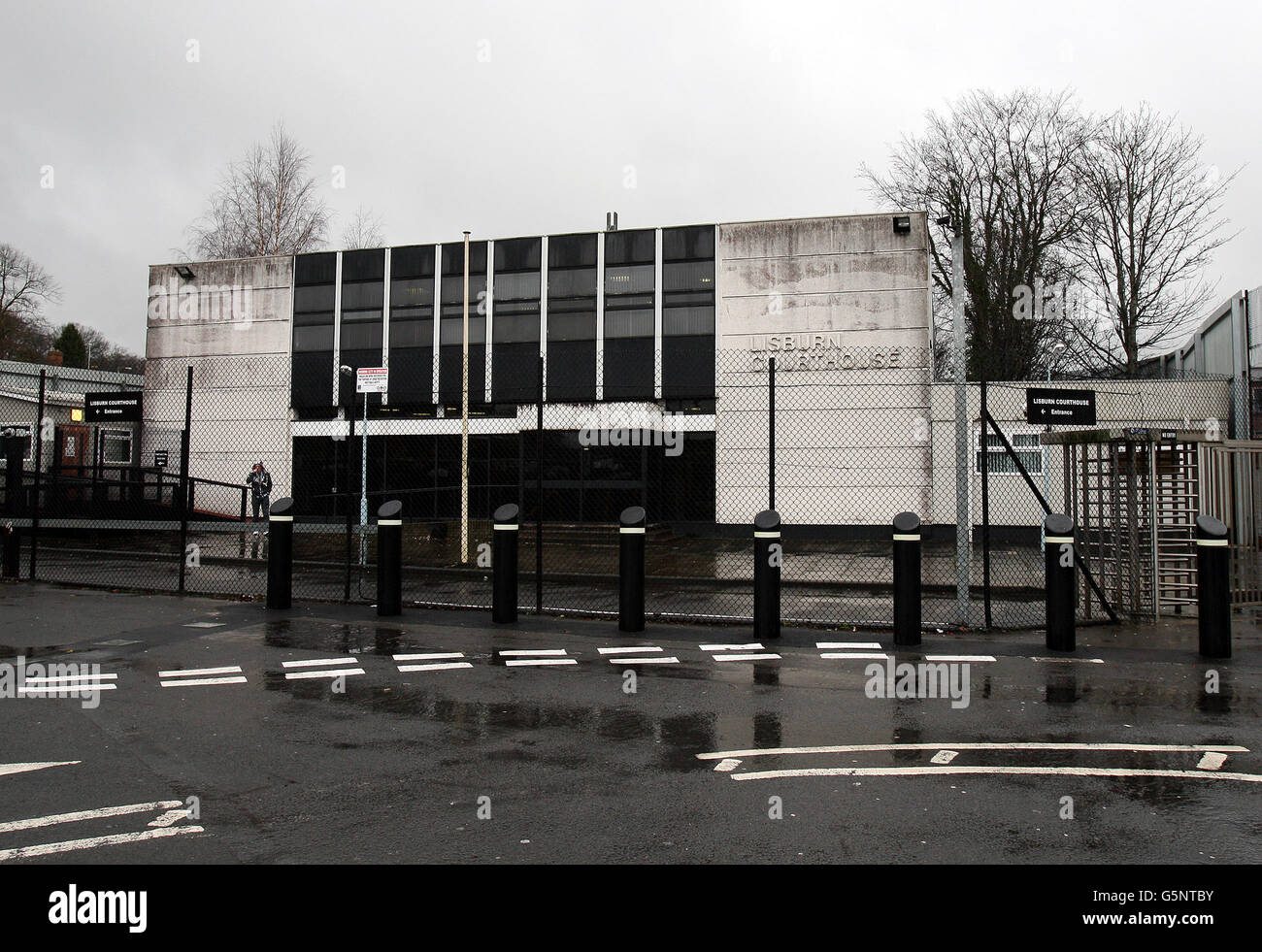 Lisburn Courthouse. A general view of Lisburn Courthouse, Co Antrim ...