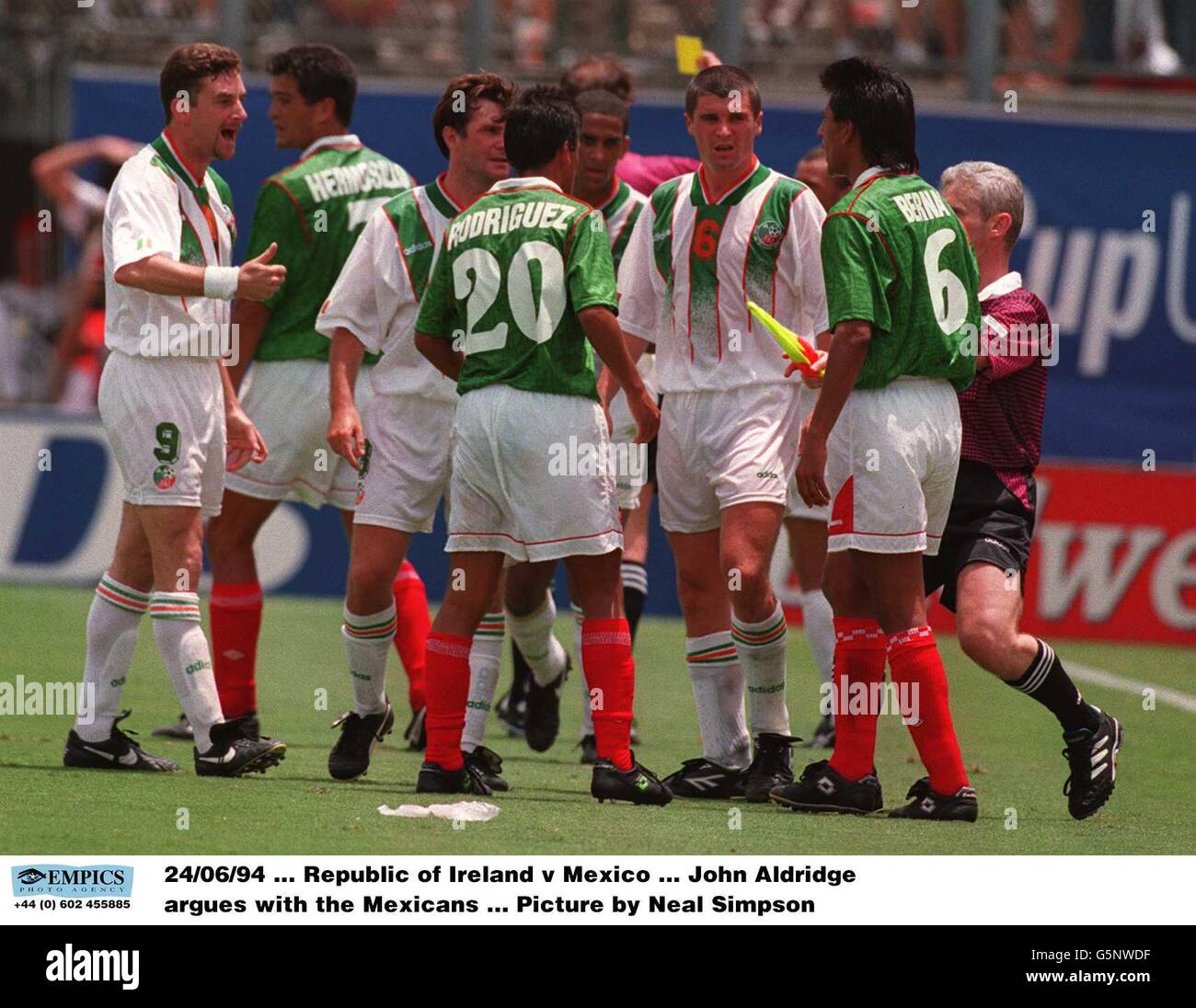 World Cup USA 1994 Stock Photo - Alamy