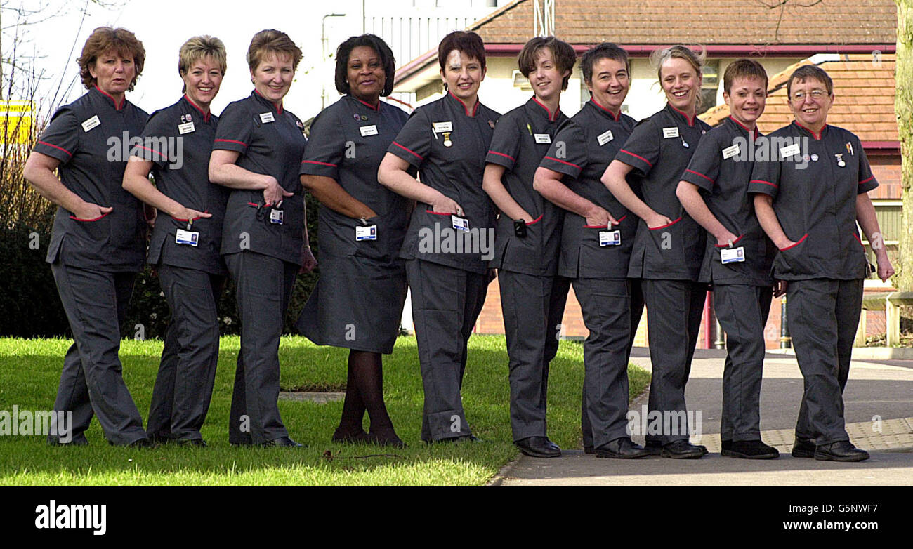 Matrons from Heartlands Hospital Stock Photo - Alamy