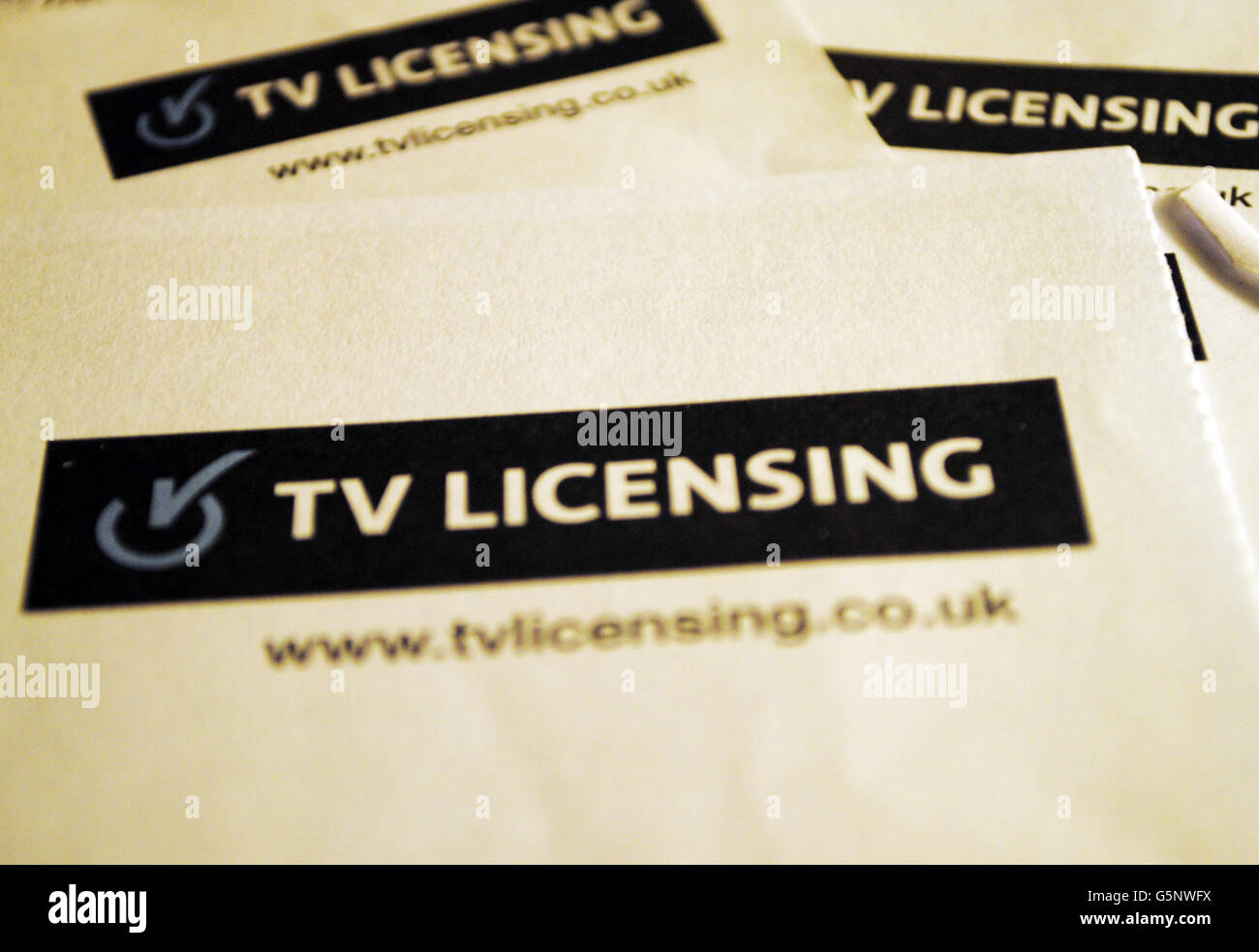 TV License stock Stock Photo - Alamy