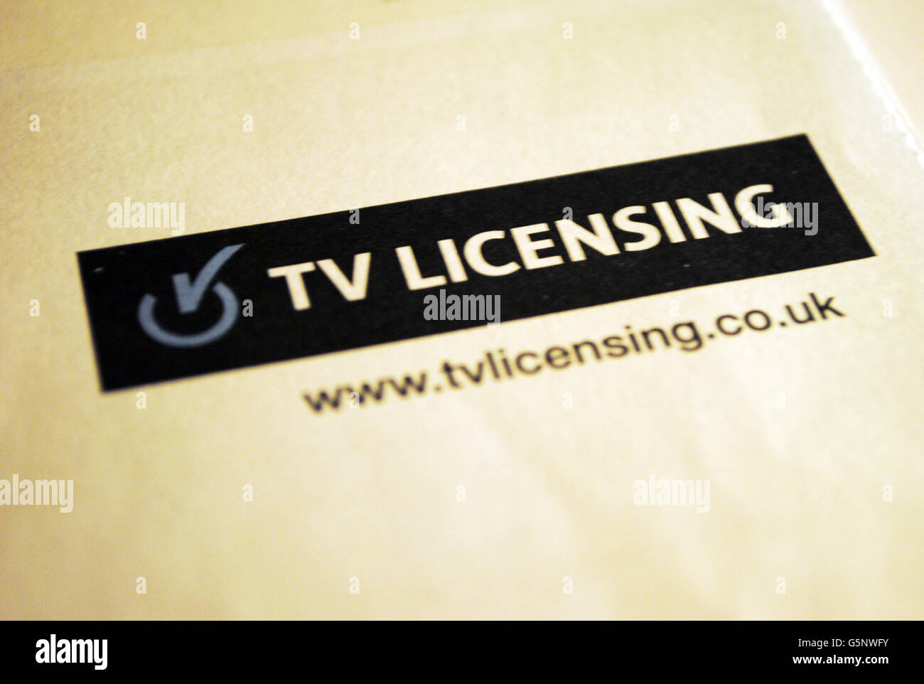 TV License stock Stock Photo - Alamy
