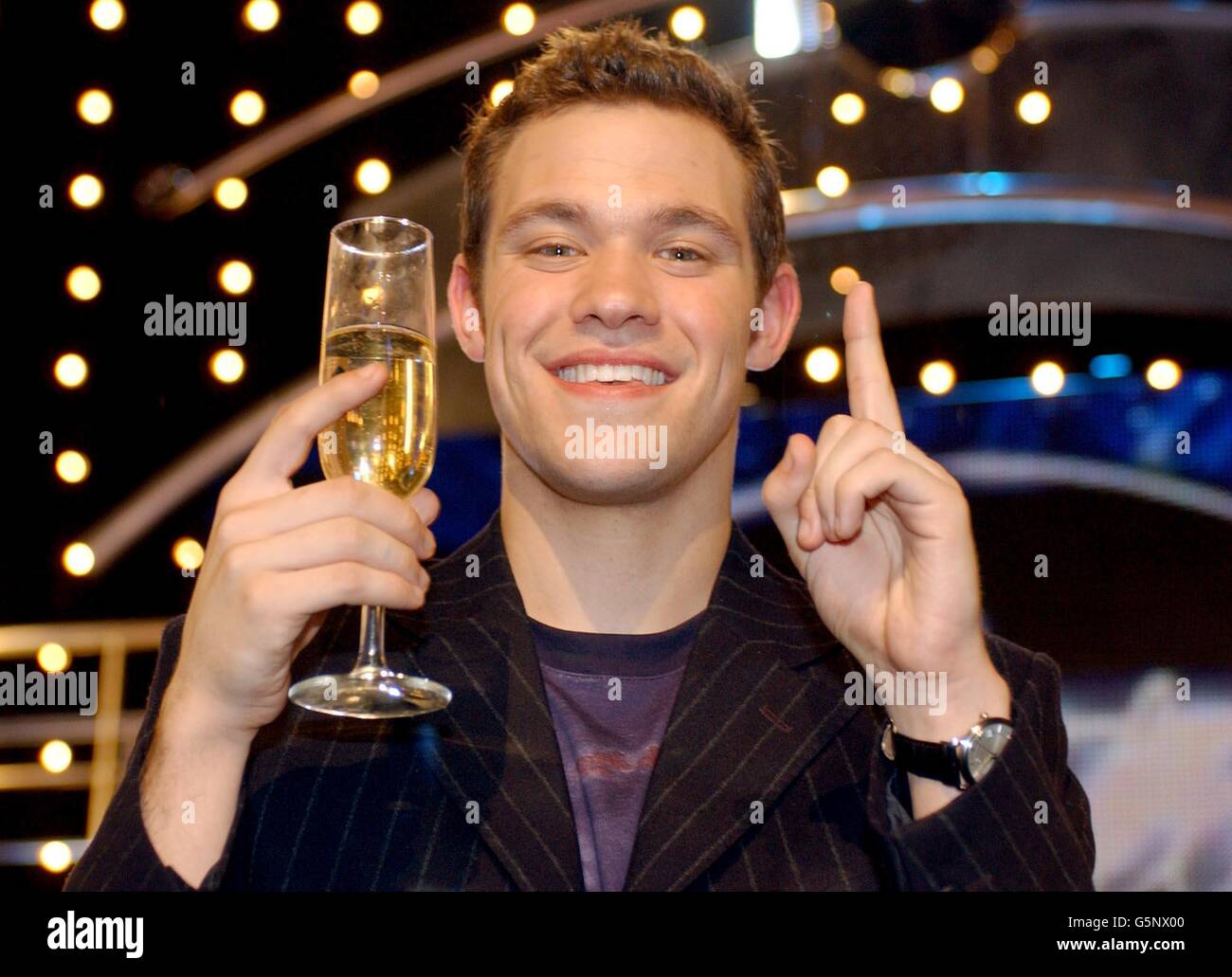 Pop Idol Winner Will Stock Photo - Alamy
