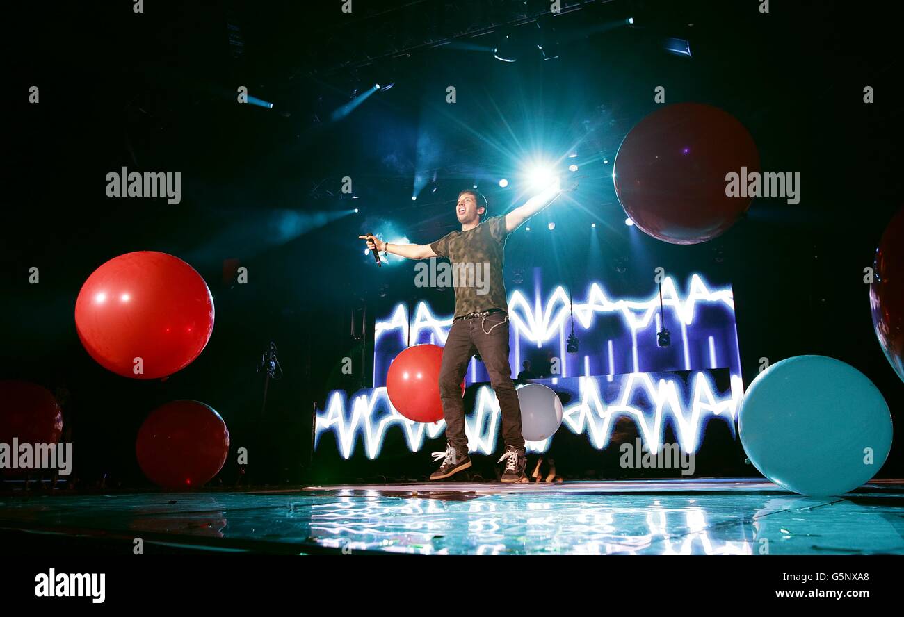 Capital FM's Jingle Bell Ball - Sunday - London. Example on stage ...
