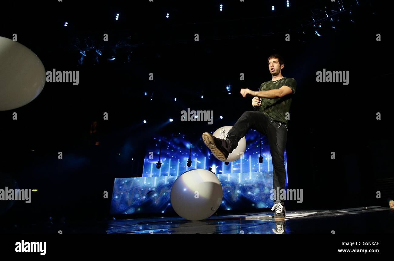 Capital FM's Jingle Bell Ball - Sunday - London. Example on stage ...