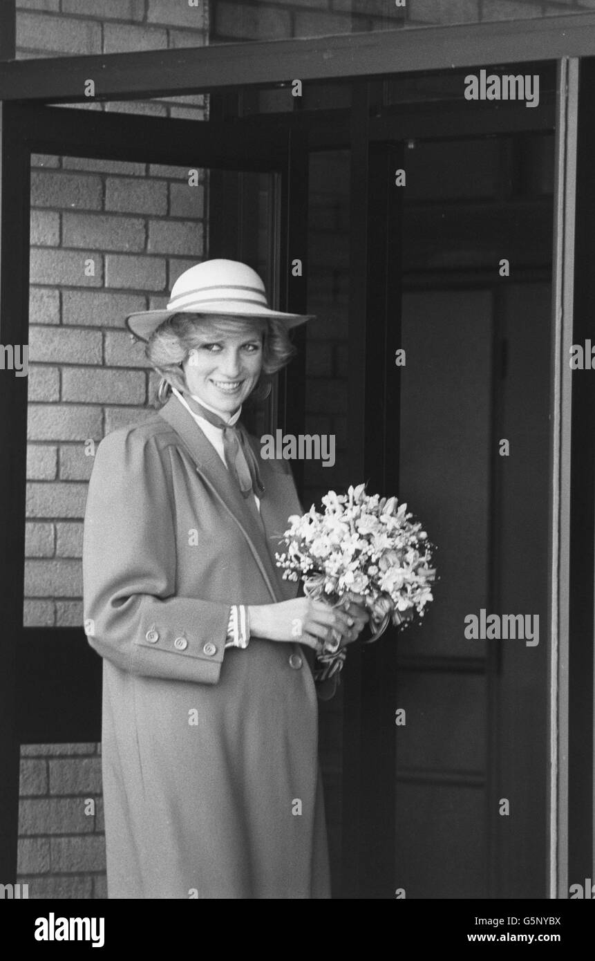 The Princess of Wales opens the Callard and Bowser sweet factory at ...