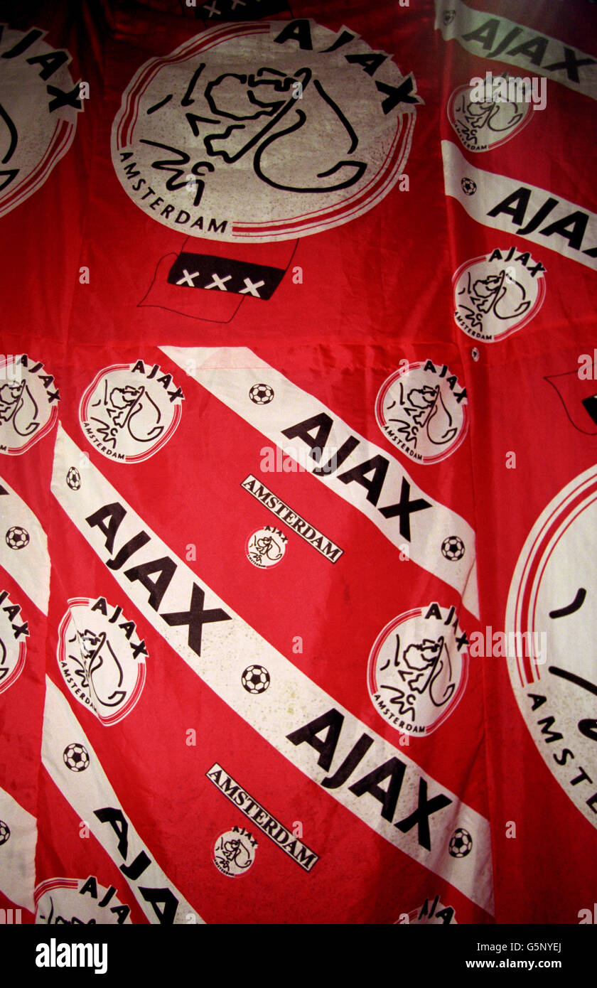 Ajax amsterdam flag hi-res stock photography and images - Alamy