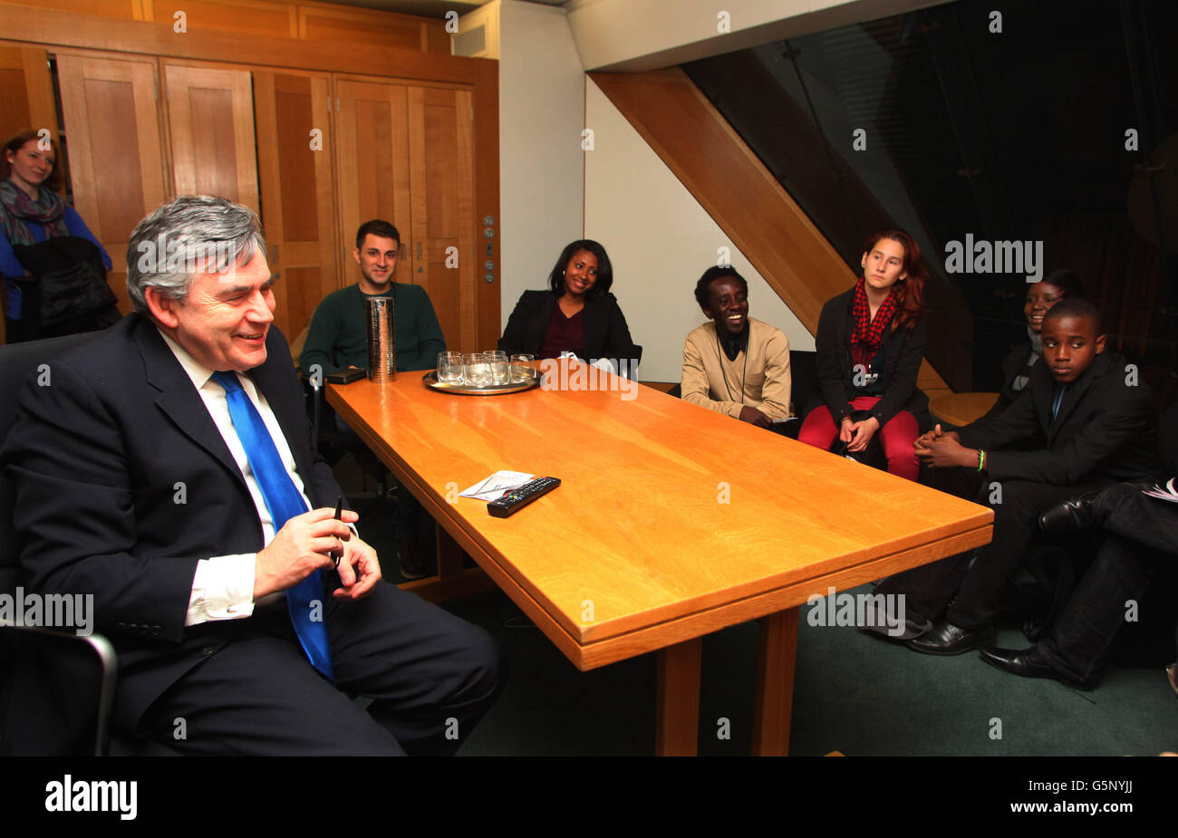 UN Education First initiative Stock Photo - Alamy