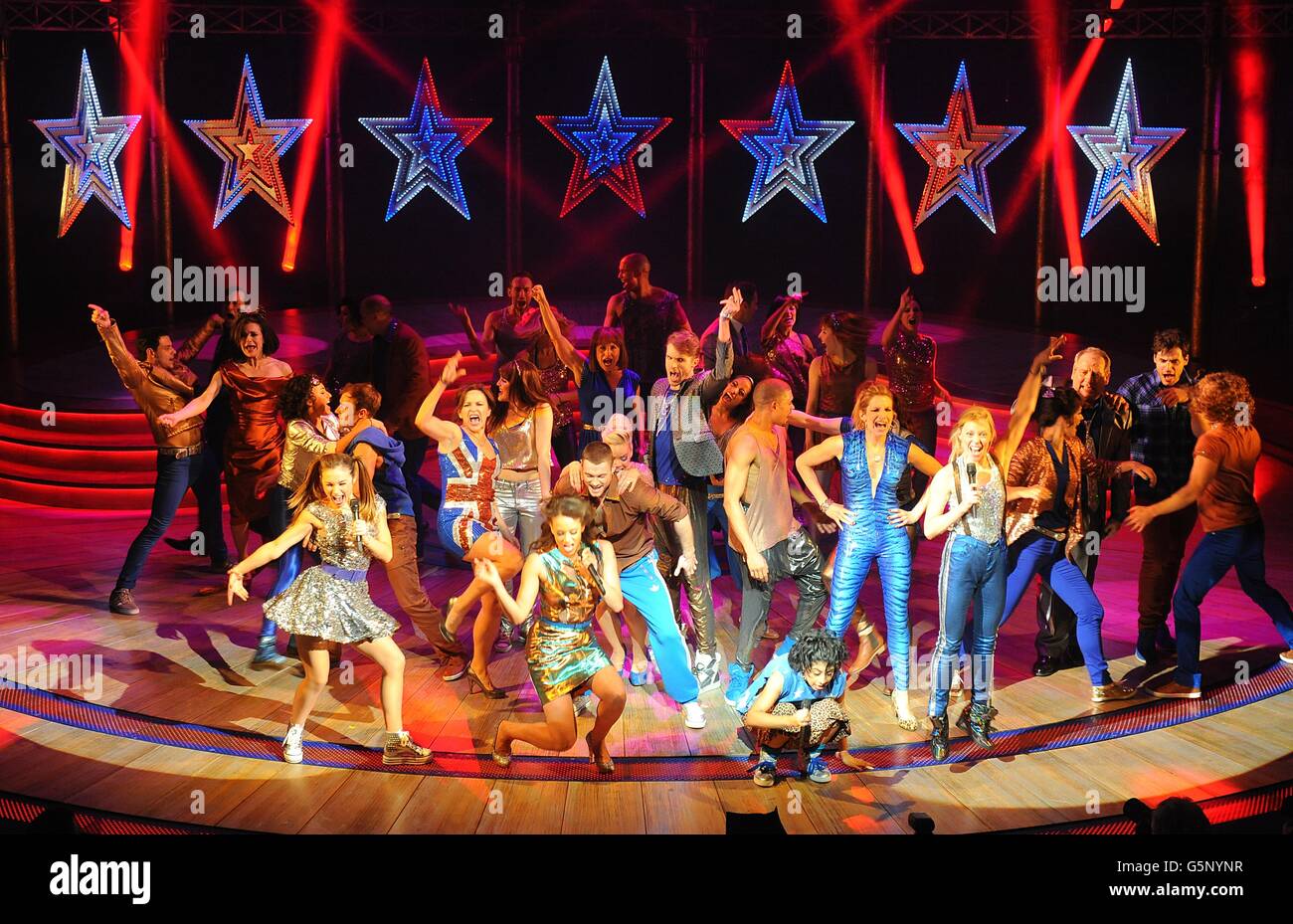 Principal cast including simon askins hi-res stock photography and ...